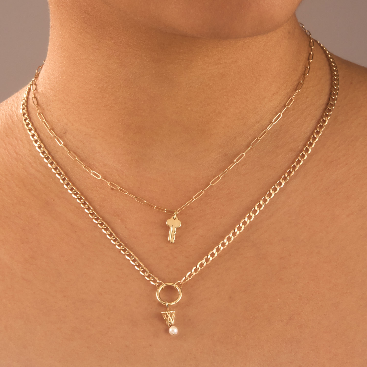 Perfect Shot Basketball Charm | Catbird NYC