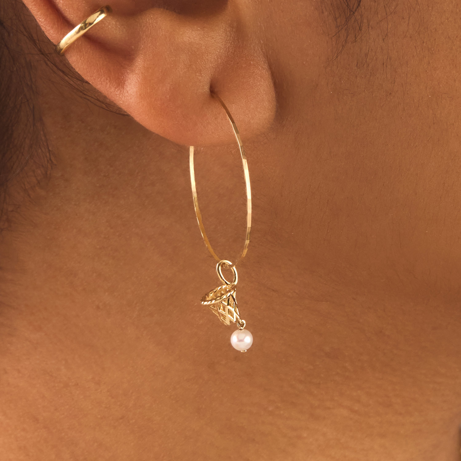 Perfect Shot Basketball Charm | Catbird NYC