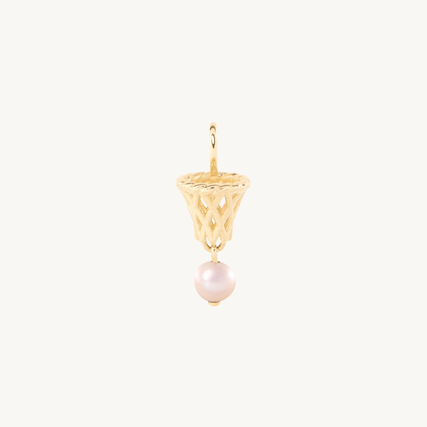 Perfect Shot Basketball Charm | Catbird NYC