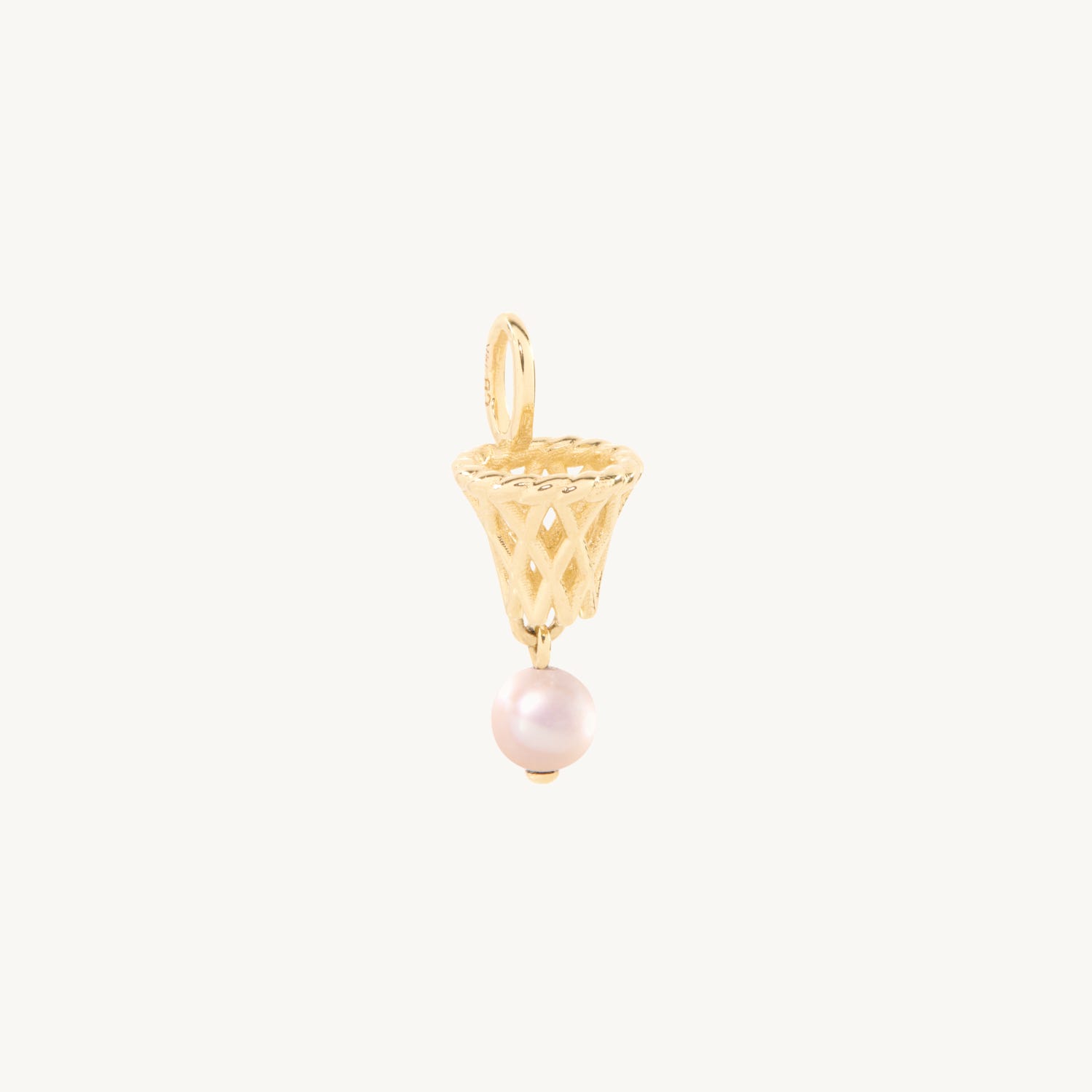Perfect Shot Basketball Charm | Catbird NYC