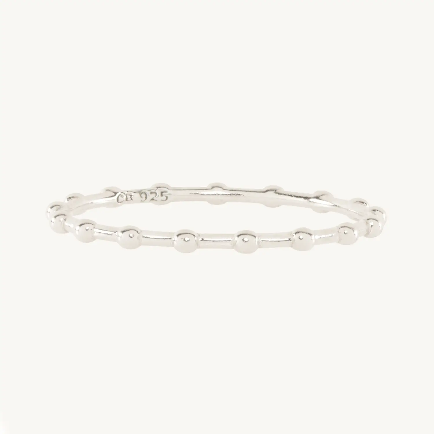 Poppy Seed Silver Ring | Catbird NYC