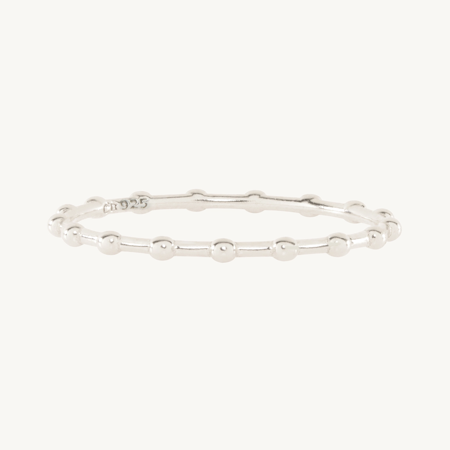 Poppy Seed Silver Ring | Catbird NYC