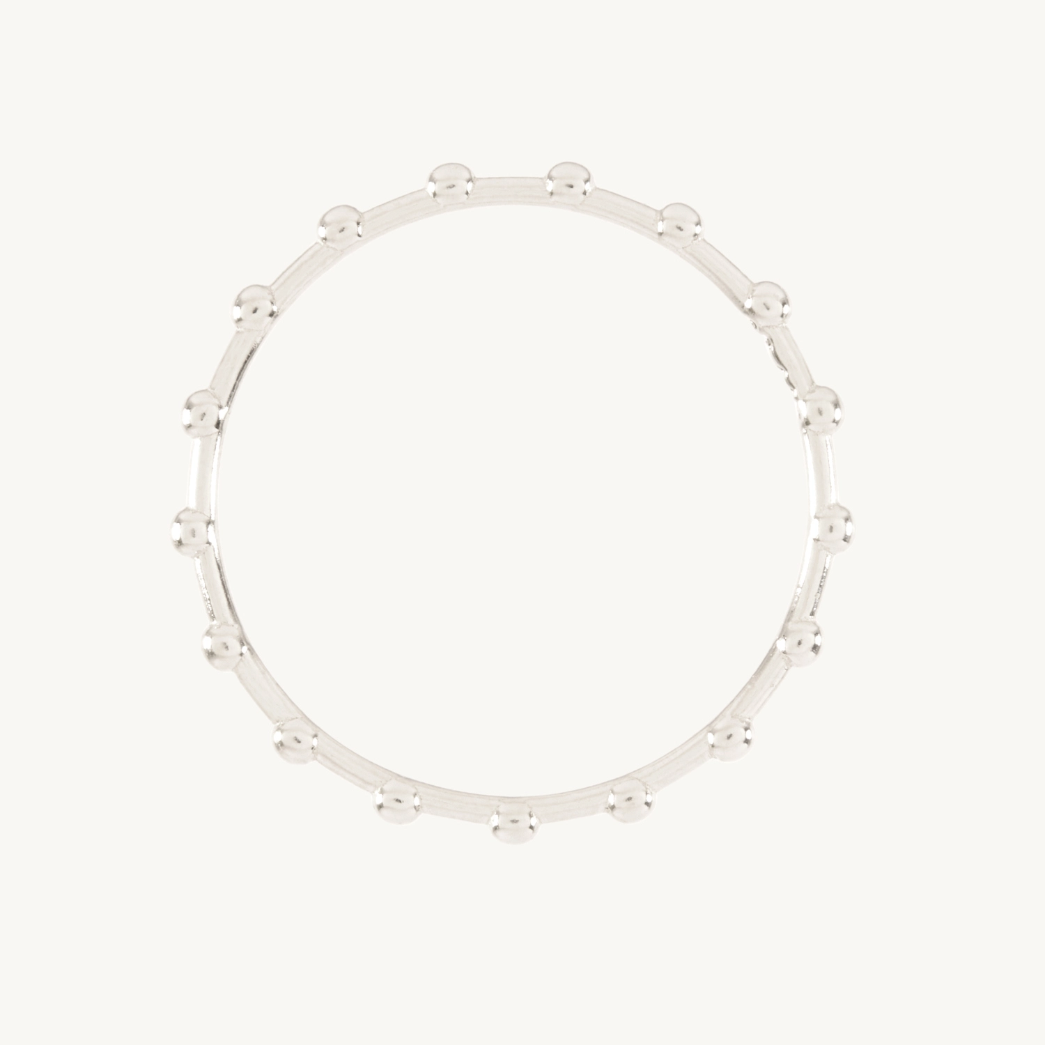 Poppy Seed Silver Ring | Catbird NYC