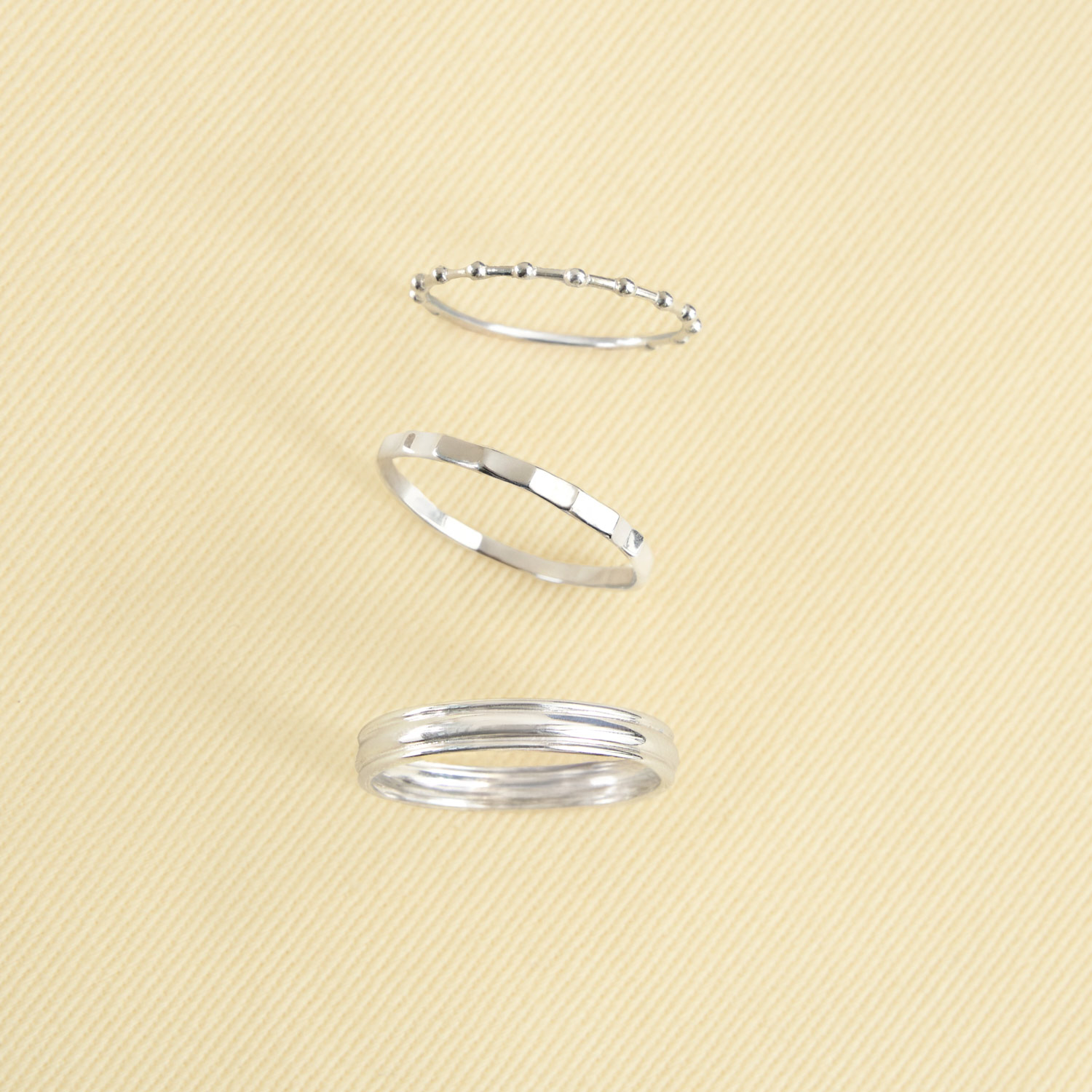 Poppy Seed Silver Ring | Catbird NYC