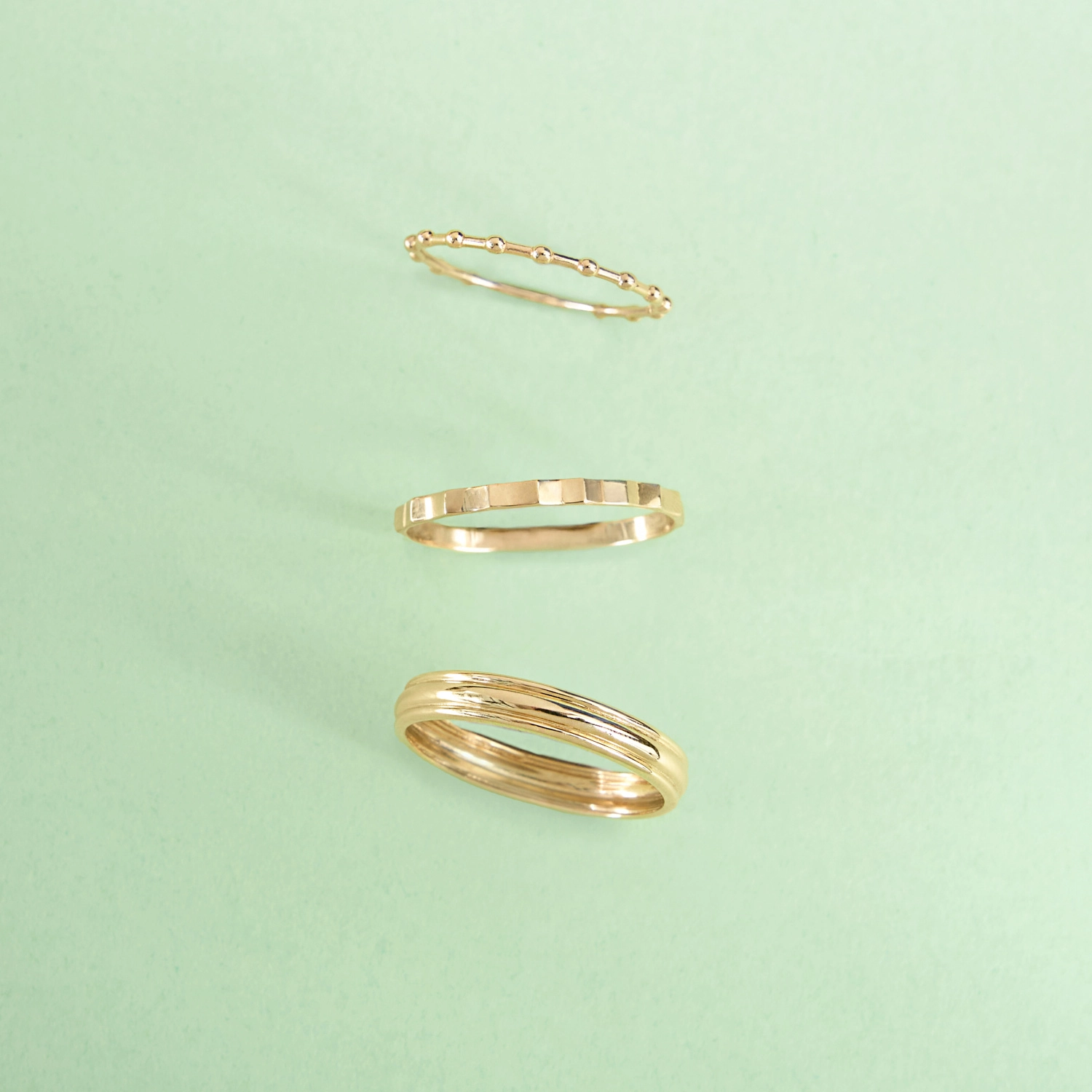 Poppy Seed Gold Ring | Catbird NYC
