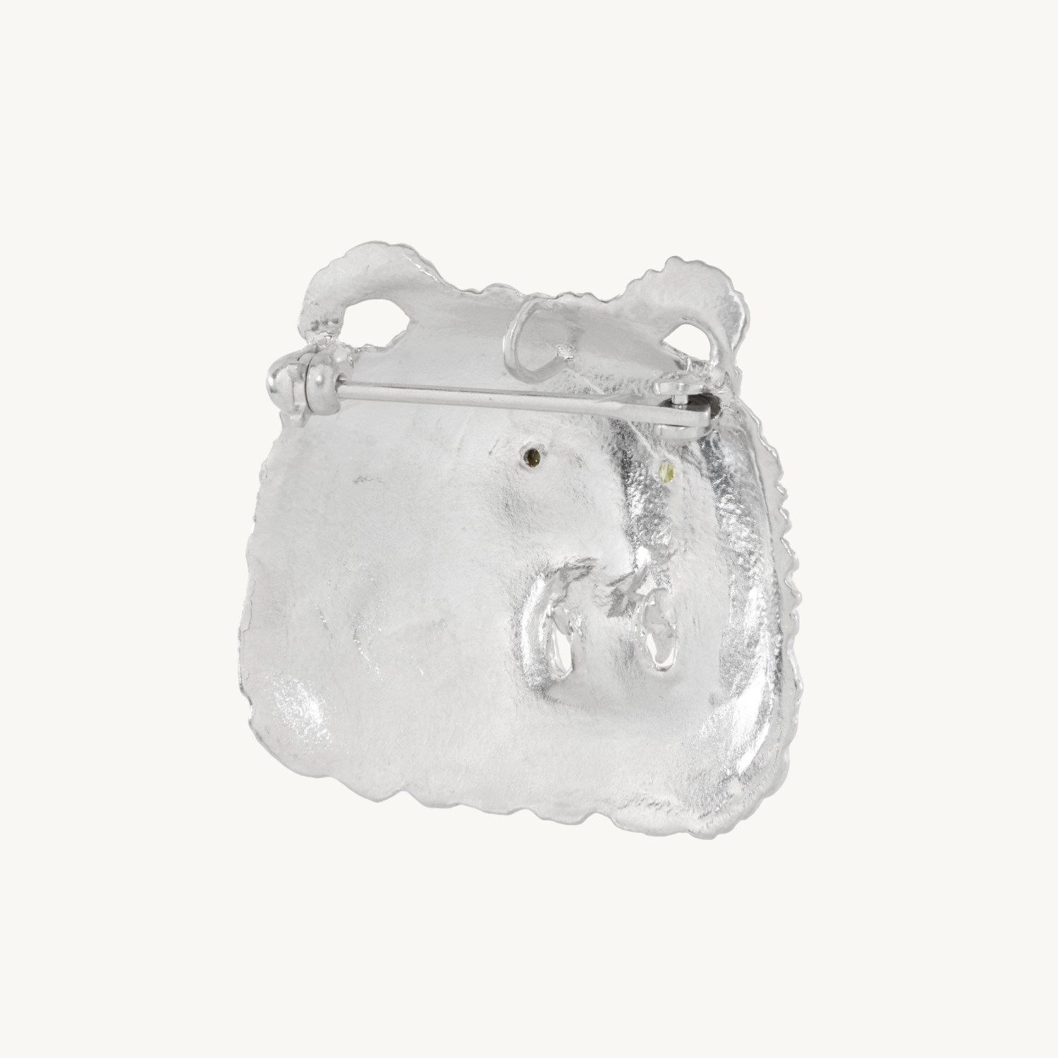 Green Eyed Bear Convertible Brooch & Charm | Catbird NYC