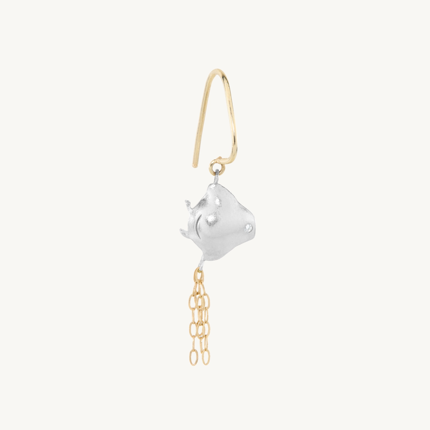 Tweedle Earring (single) | Catbird NYC