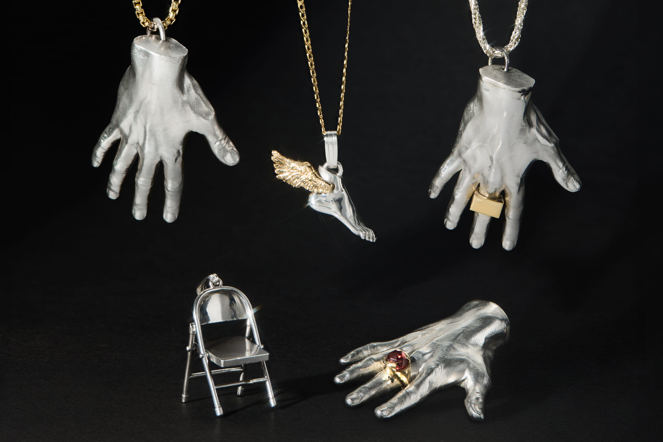 Winged Foot Charm | Catbird NYC